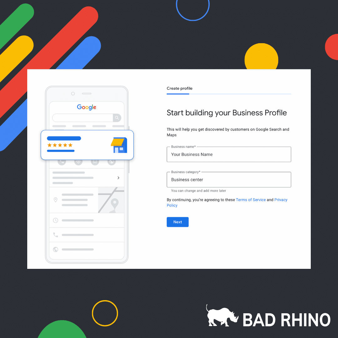 How Do I Set Up a Google Business Profile? | Bad Rhino